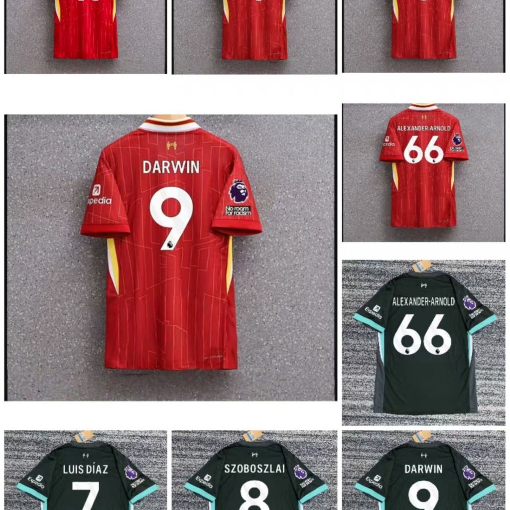 2425 Liverpool Jersey Home Away Sarah Arnold Dekier Savan Decker Fan ...