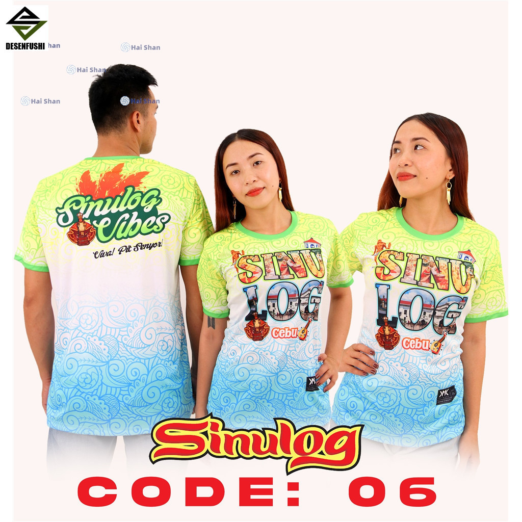 【Free Custom 】SINULOG SHIRT FULL SUBLIMATION FOR MEN AND WOMEN(Free ...