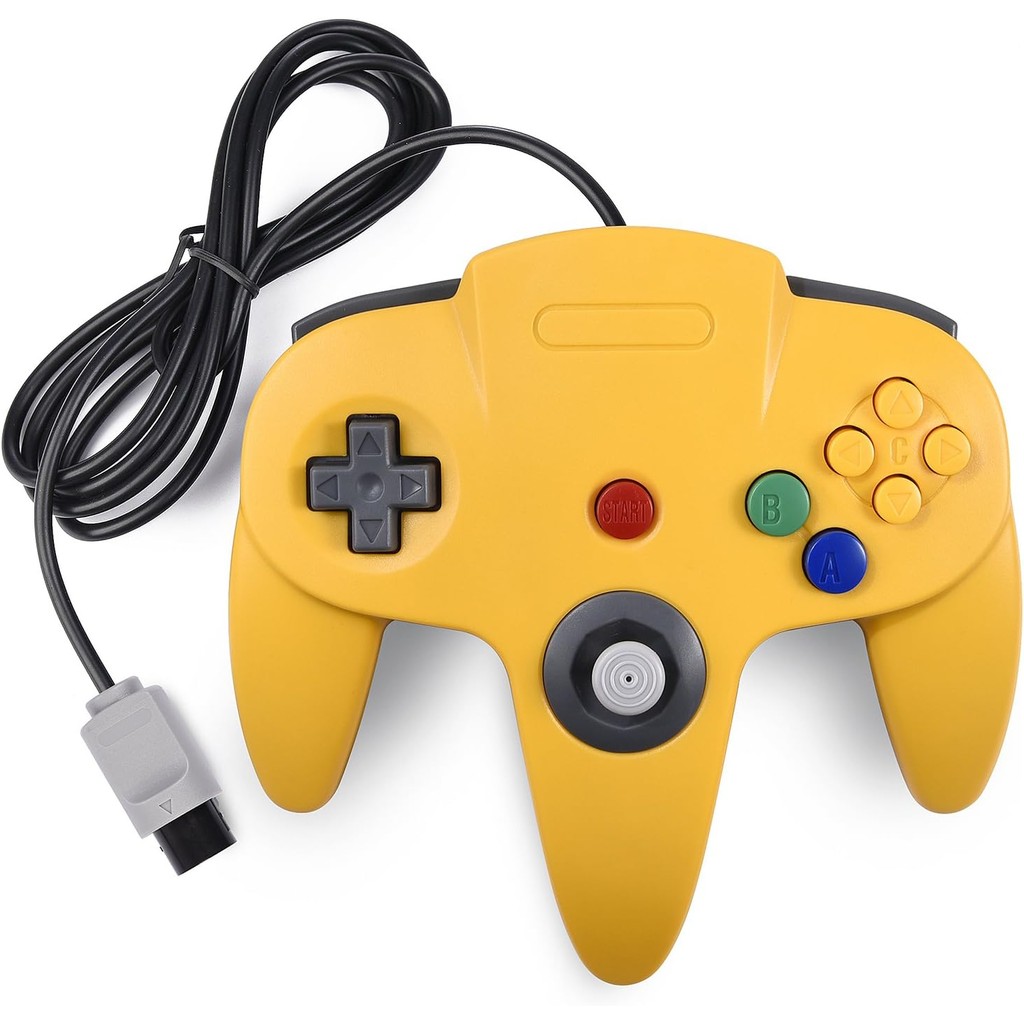 Classic N64 Controller, miadore Rerto N64 Gaming Remote Gamepad ...