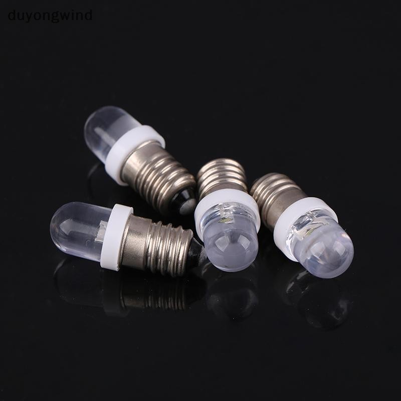 (duyongwind) 5Pcs E10 Led Bulb E10 DC 3V 6V 12V 24V Instrument Bulb E10 ...