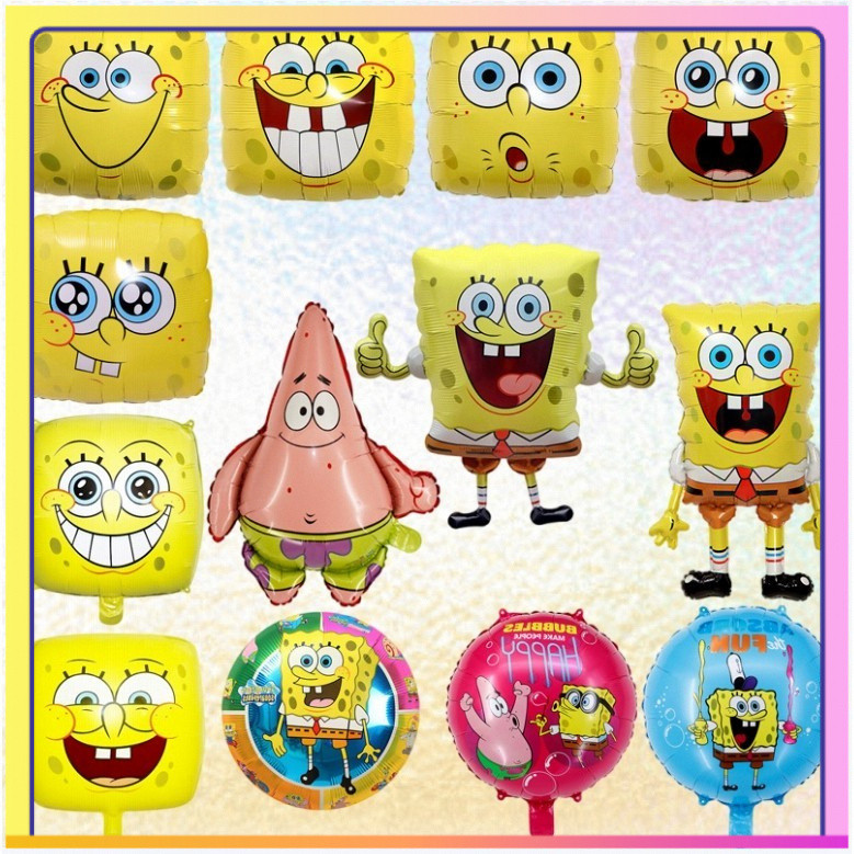 [SpongeBob Balloons] Birthday Balloons Party Decoration Balloons ...