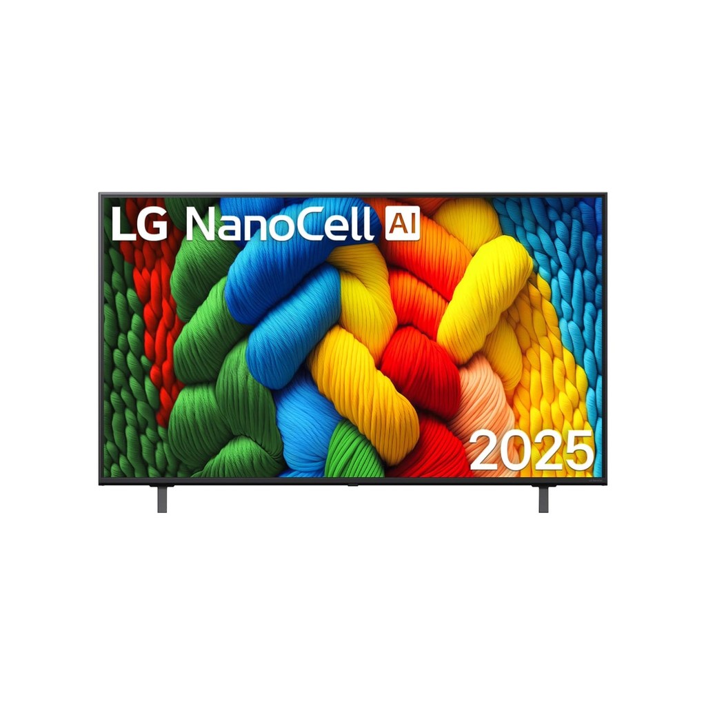 55 Inch LG Premium 4K UHD AI TV NANO80 with Wide Color Gamut & HDR10 ...
