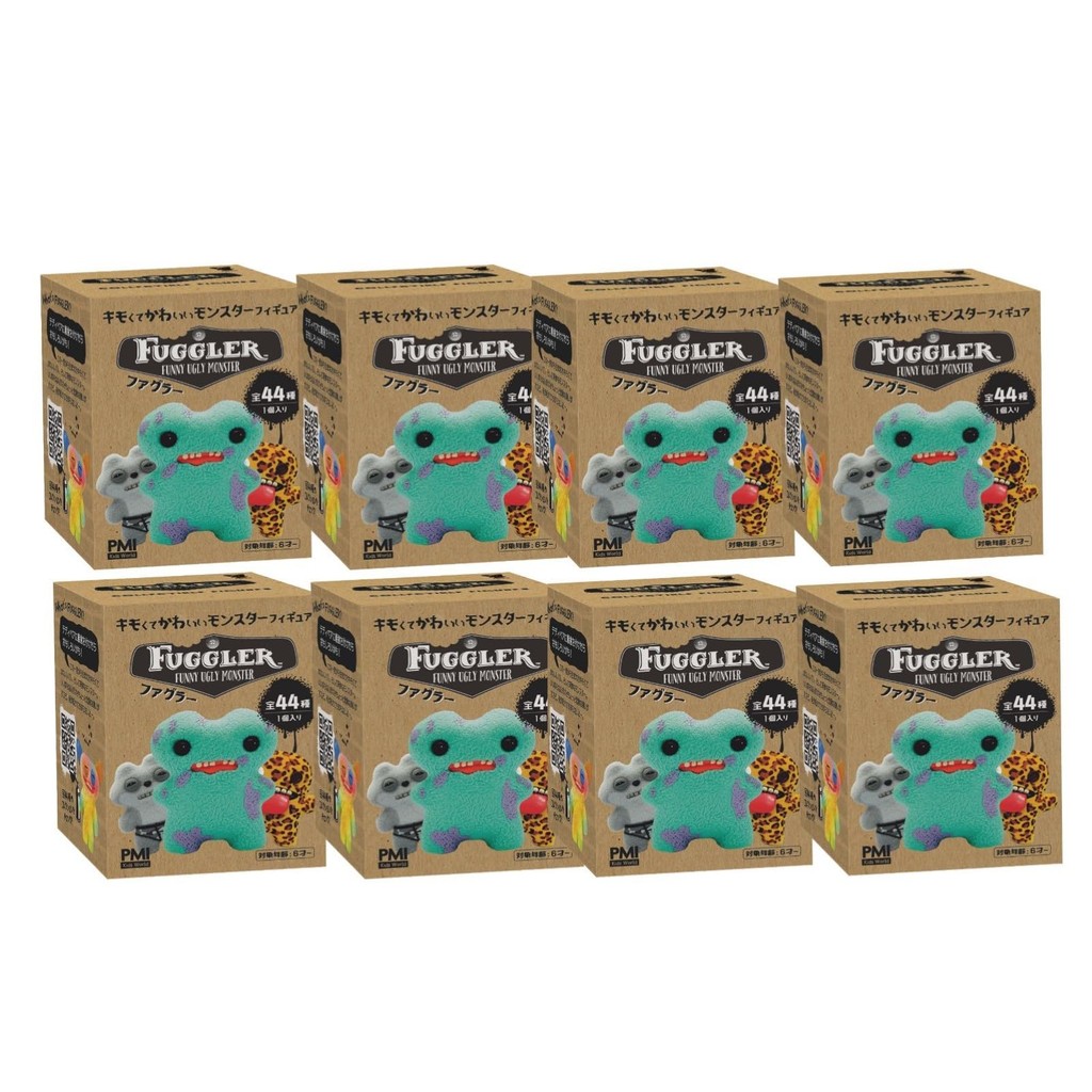 Fuggler Figure Mystery Box Set of 8 Fuggler Collectible Figures 1 pack ...