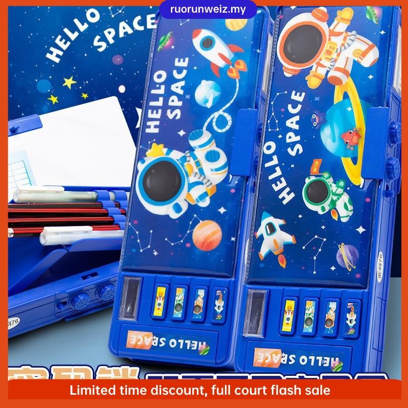 Multifunctional Pencil Case Automatic Student Pencil Case Creative ...