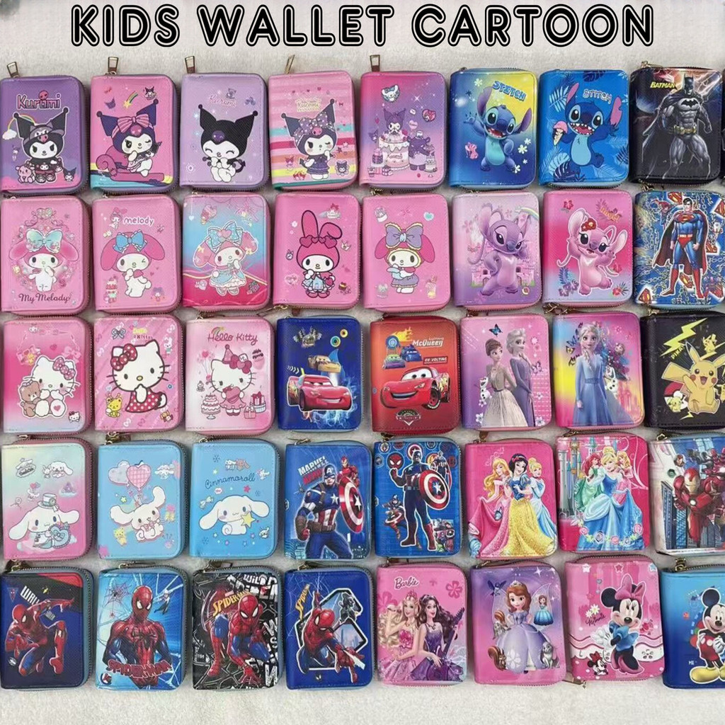 Cartoon Cute Coin Purse Coin Key Storage Bag PU Cartoon Coin Bag Kids ...