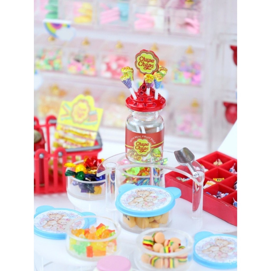 Makanan Miniatur Tidak Boleh Dimakan Main Mini Mainan Kedai Gula-gula ...