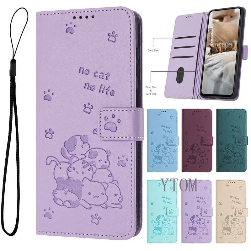 For Xiaomi Poco F7 Ultra Casing 3D Cat Pattern Wallet Phone Case For ...