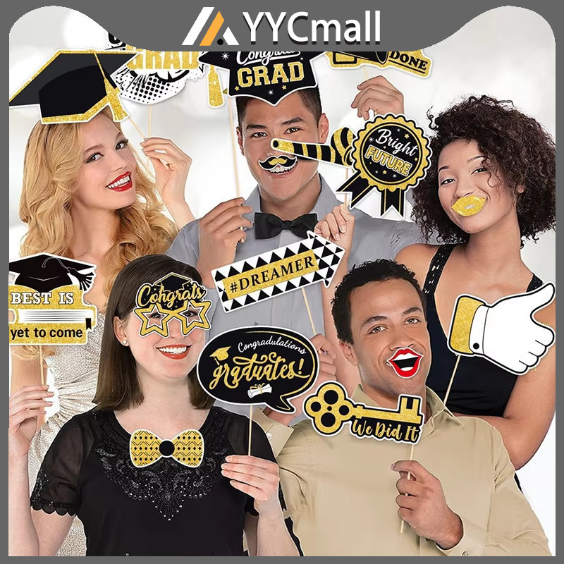 25Pcs Graduation Photography Props Graduation Photography Decorations ...