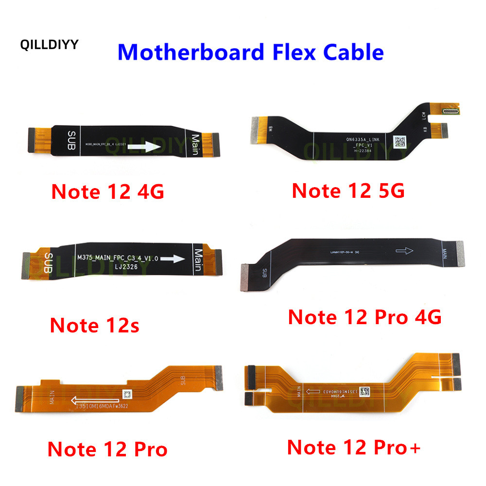 Main Motherboard LCD Display Connector Flex Cable For Xiaomi Redmi Note ...