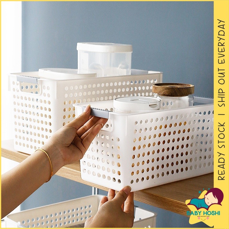 BH Basket Storage Organizer Multipurpose Stackable Kitchen Cabinet ...