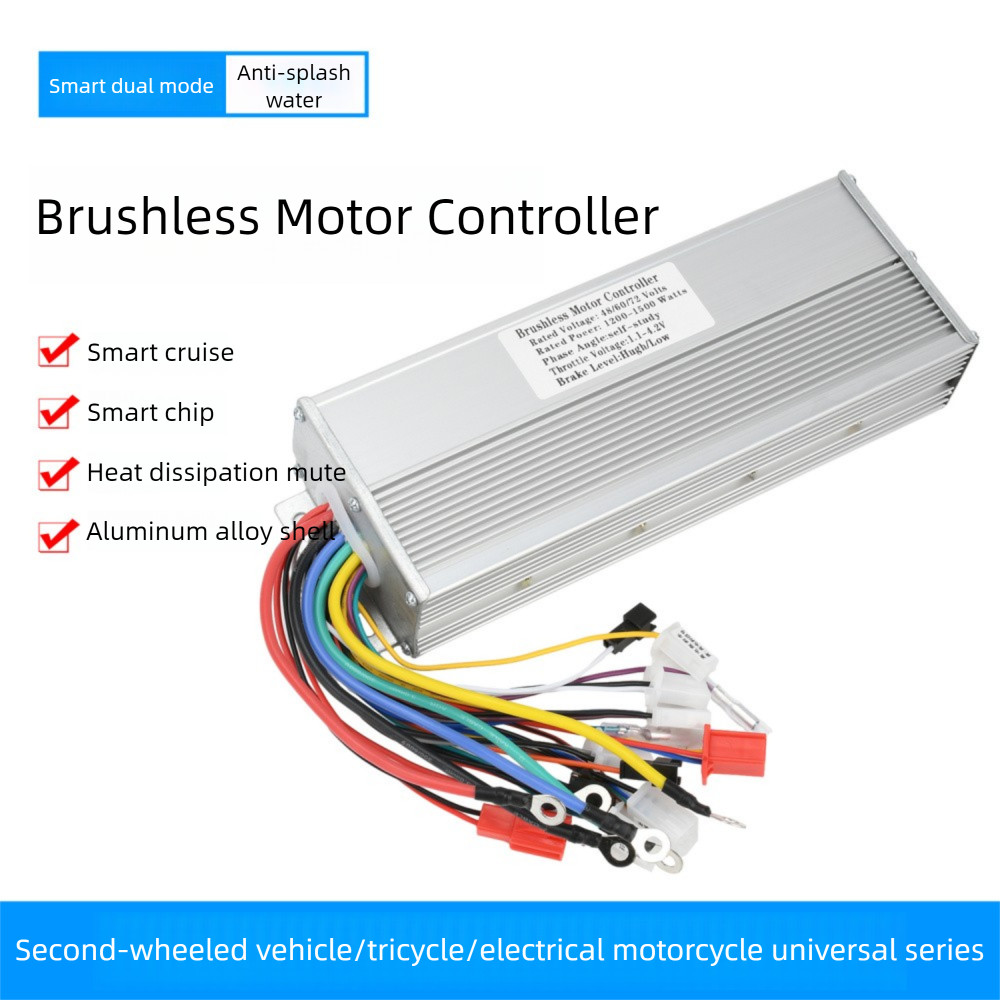 48V 60V 72V 1200W-1500W Smart Dual-mode Electric Bike Brushless DC ...