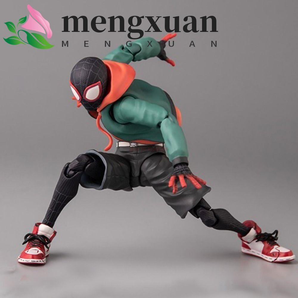 MENGXUAN Miles Anime Action Figure, Across the Spider-Verse PVC Spider ...