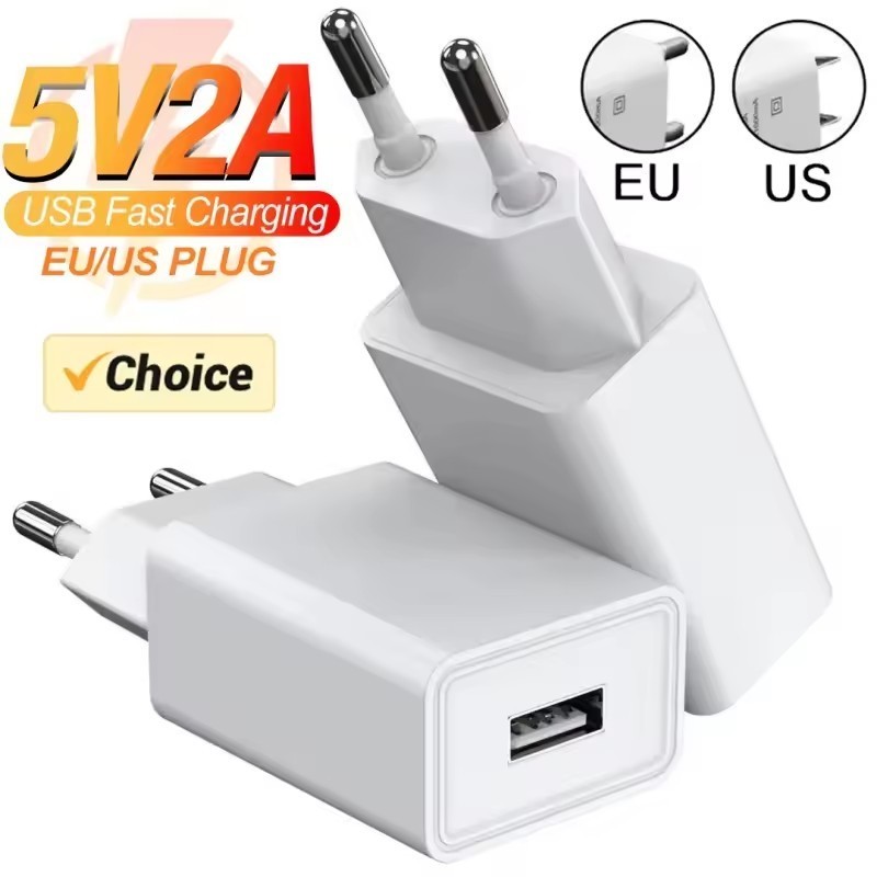 Multifunctional Universal 5V 2A, 5V 1A EU, US Plug Charger - Portable ...