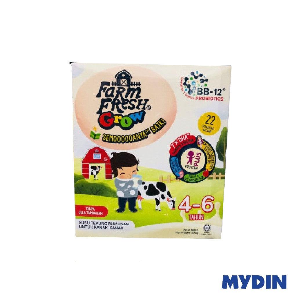 Farm Fresh Grow Powder 4-6 years old (500g) | Shopee Malaysia