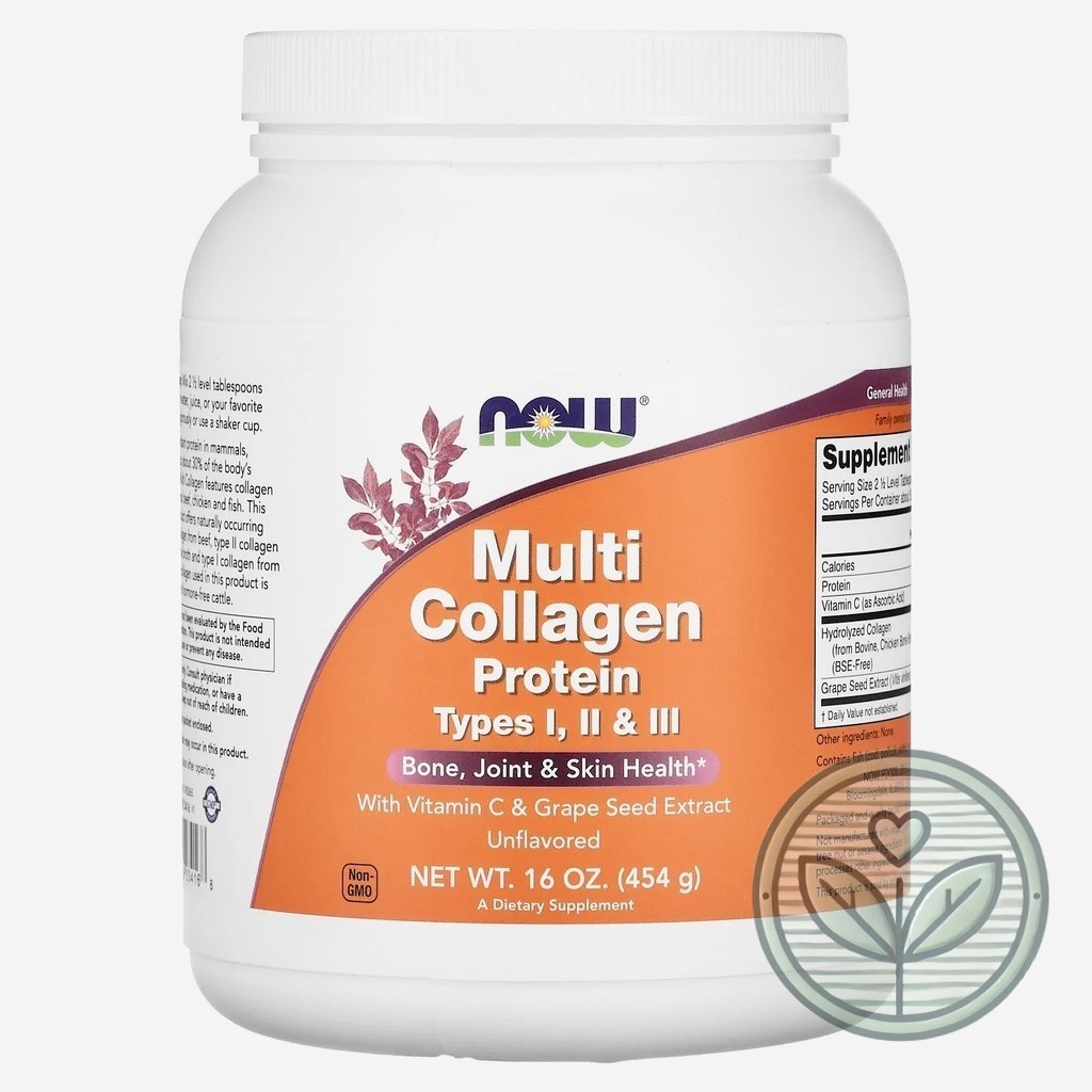 IN STOCK NOW Foods, Multi Collagen Protein, Type I, II & III ...