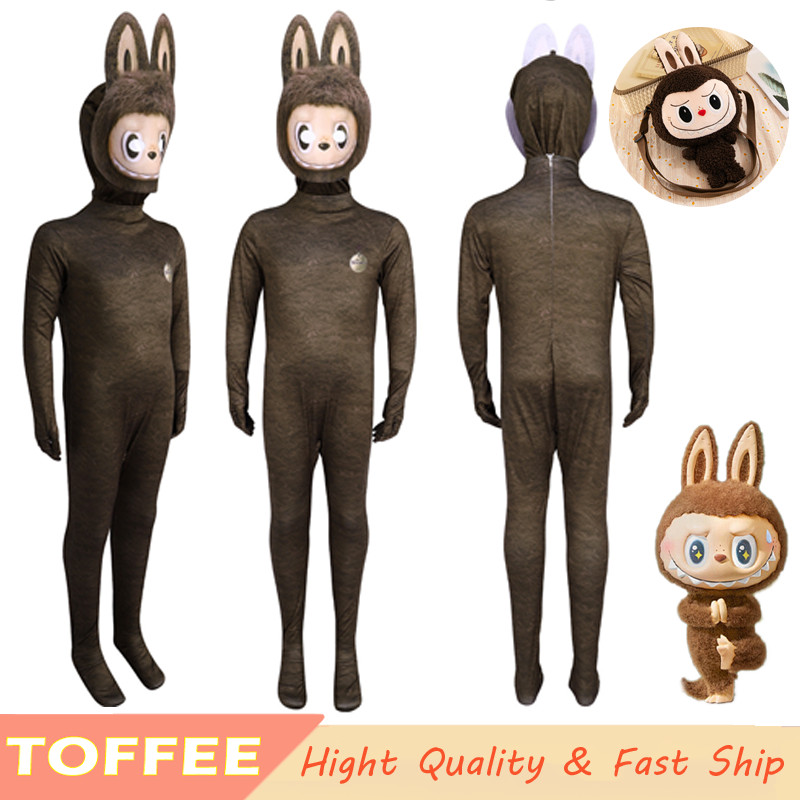 Popmart Labubu Cosplay Costume For Kids Boy Girl Adult Man Unisex Woman ...