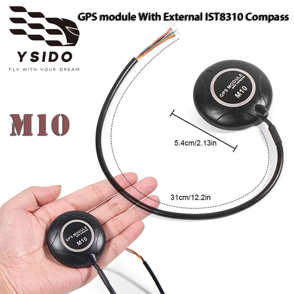 M10 GPS Module With External IST8310 Compass For Pixhawk 2.4.8 PIXRACER ...