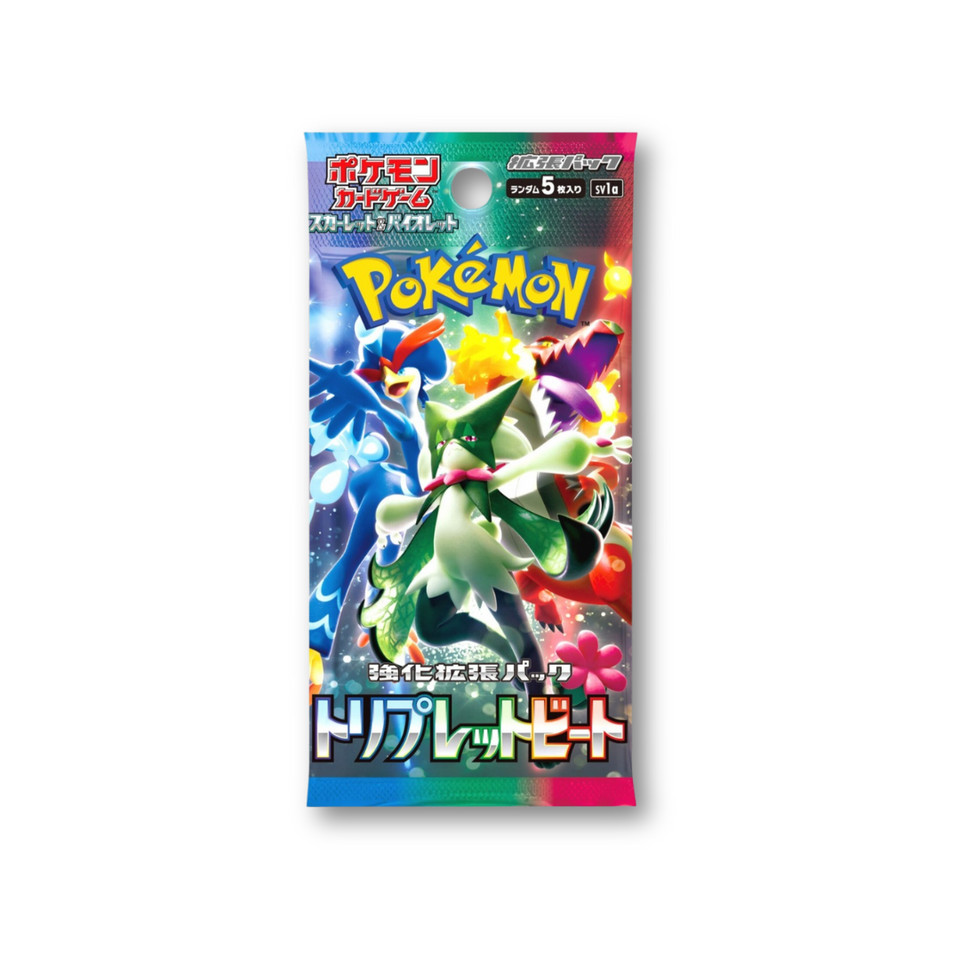 Pokémon Card Game Scarlet & Violet Enhanced Expansion "Triplet Beat" SV1A Pack | Shopee Malaysia