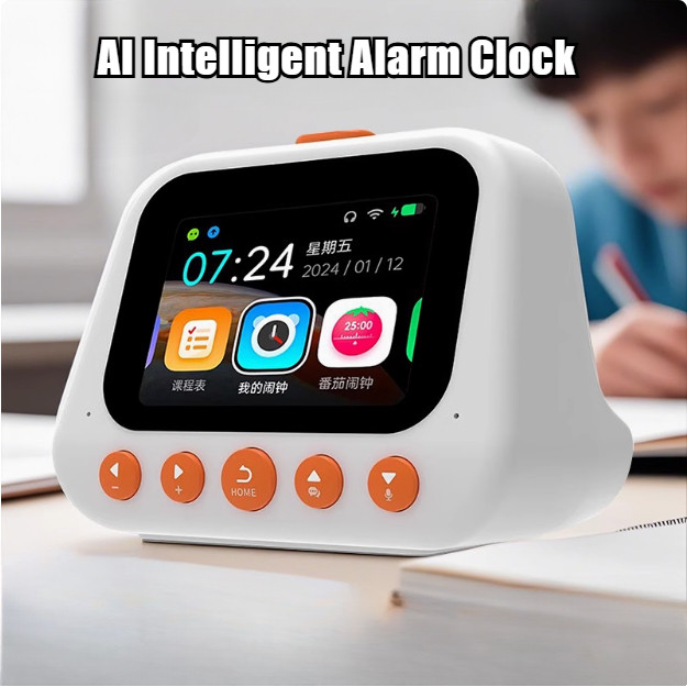 Smart AI Alarm Clock Time Manager Intelligent Voice Alarm Clock for ...