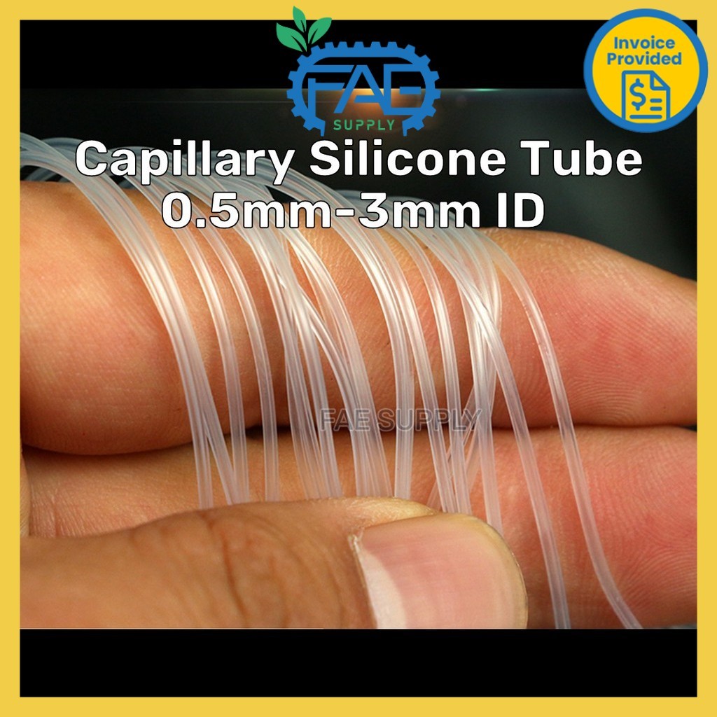 Capillary Silicone tube transparent tube fine tube 0.5 1 1.5 2 3mm Food ...