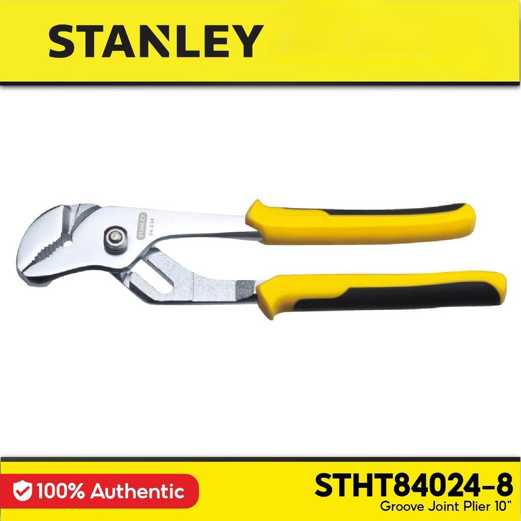 STANLEY DynaGrip Groove Joint Pliers [STHT84024-8 | 10 INCH][STHT84021 ...