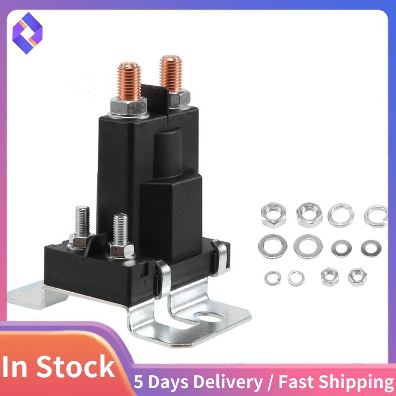 Dual Battery Isolator Relay Start On/Off 4 Pin 500A 12V For Car Power ...