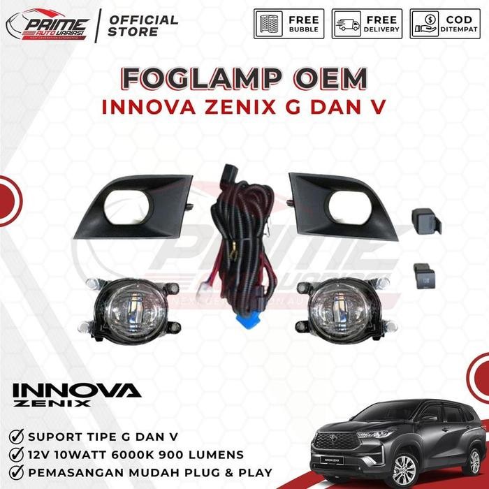 Foglamp Fog Lamp Car Fog Lamp Innova Zenix OEM LED 2022 2025 Type G and ...