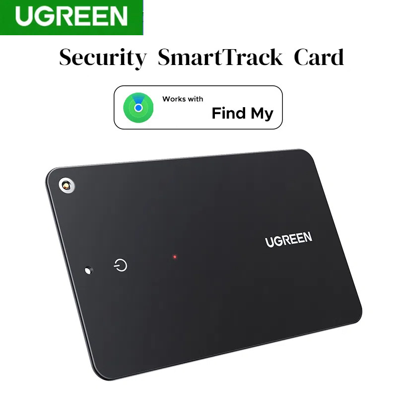 UGREEN Security SmartTrack Card Works With Find My Smart Tag Wallet GPS ...