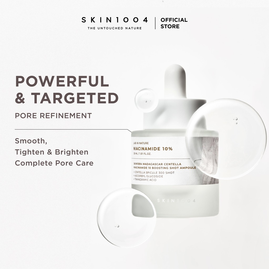 SKIN1004 Madagascar Centella Niacinamide 10 Boosting Shot Ampoule 30ml ...