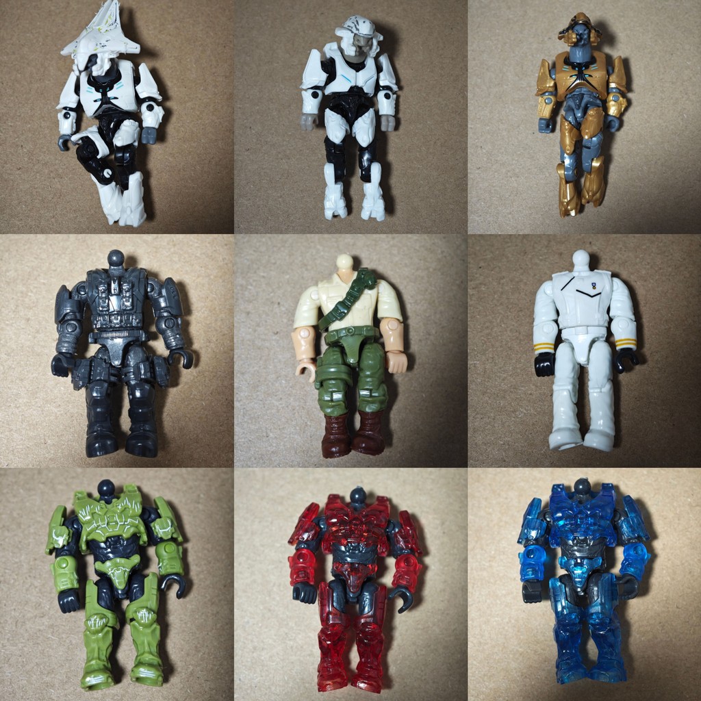 Mega halo Elite Senator Half Mouth Kamikaze Master ODST Marine Bulk ...