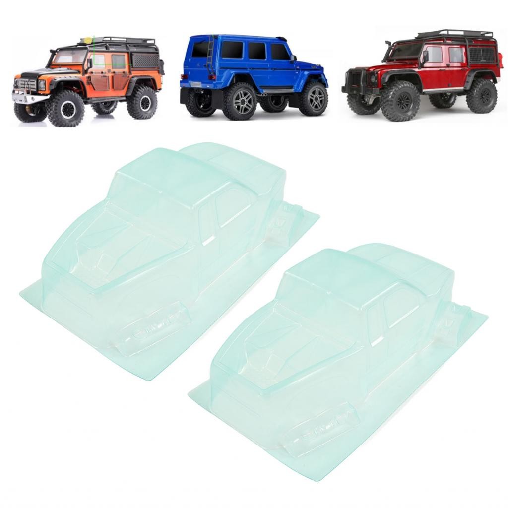 RC Body Shell Custom Transparent Color for 1/10 Tracked Vehicle ...