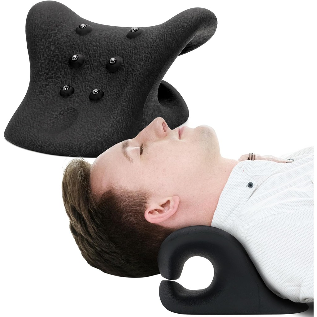 HealthSmart Neck & Shoulder Traction Device, Neck & Shoulder Relaxer ...