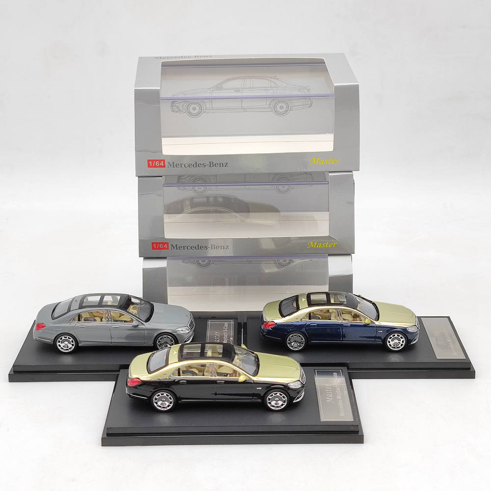 1: 64 Master Benz Maybach Maybach S560 S650 Alloy Car Model | Shopee ...