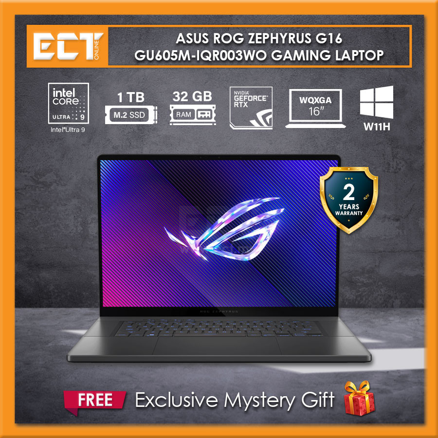 Asus ROG Zephyrus G16 GU605M-IQR003WO Gaming Laptop (CU9-185H 5.10GHz ...