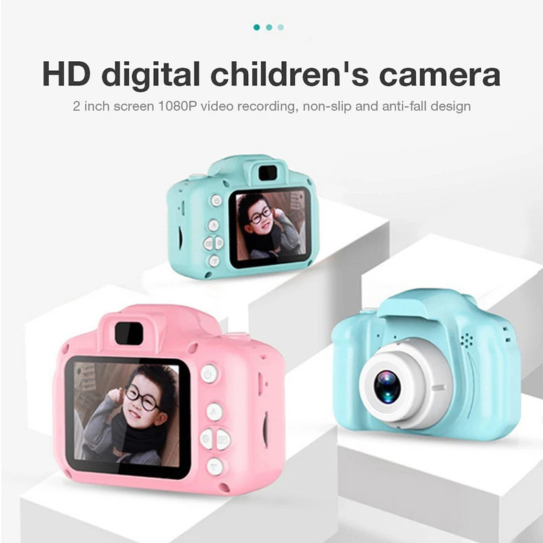 HD Mini Camera for Children Kids Camera kamera budak Camcorder Video ...
