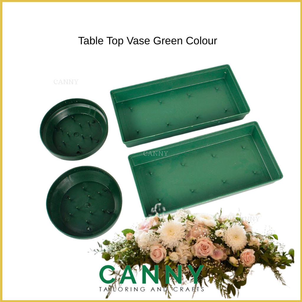 1PCS TABLE TOPE VASE GREEN COLOUR / DECORATION TABLE / BEKAS CUCUK ...