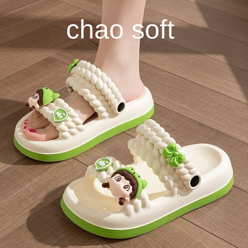 Sweet and cute non-slip thick-soled beach sandals for women - versatile ...