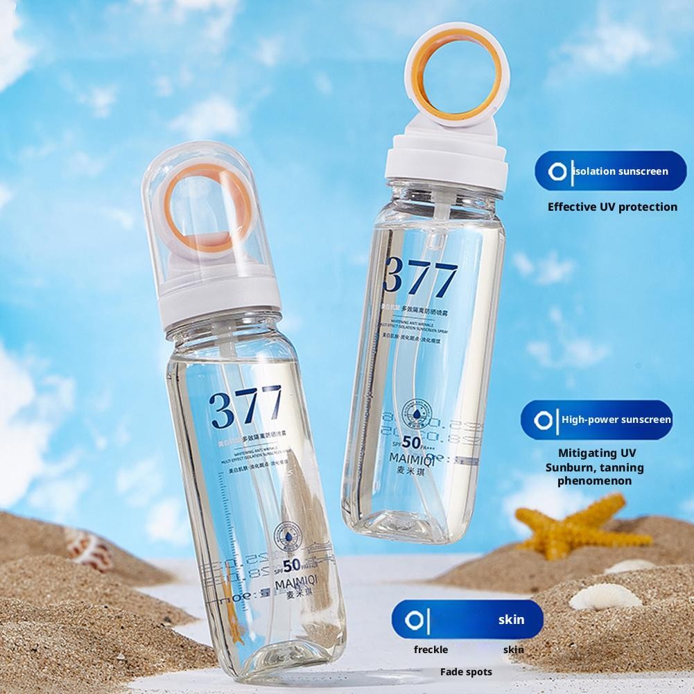 Sunscreen Mist Spray SPF50+ PA++++ 90ml Portable UV Protection ...