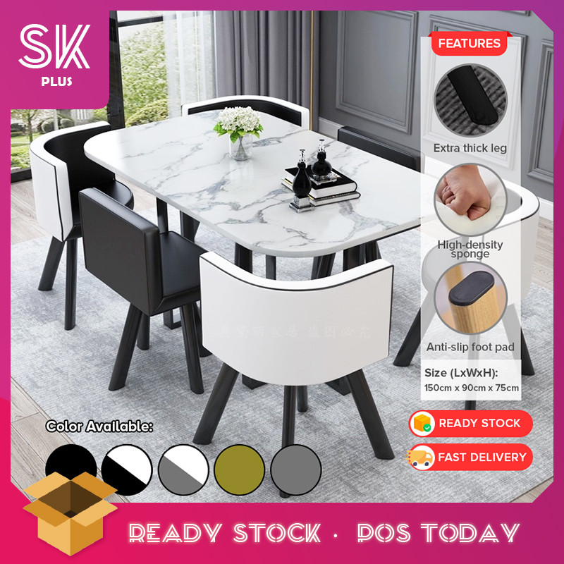 SKplus 1 Set Dining Table Office Meeting Table Office Table Cake Shop ...
