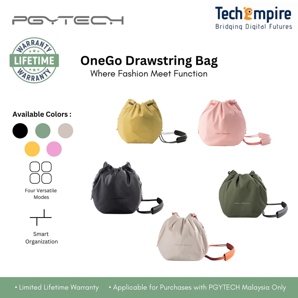 PGYTECH OneGo Drawstring Bag Mirrorless Camera SLR Wtorage Liner ...