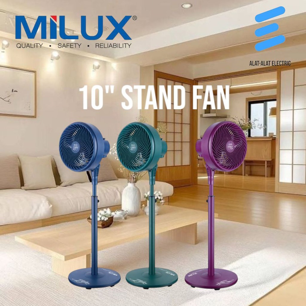 MILUX ELECTRIC STAND FAN 10 INCH 90W MGF-10 | Shopee Malaysia