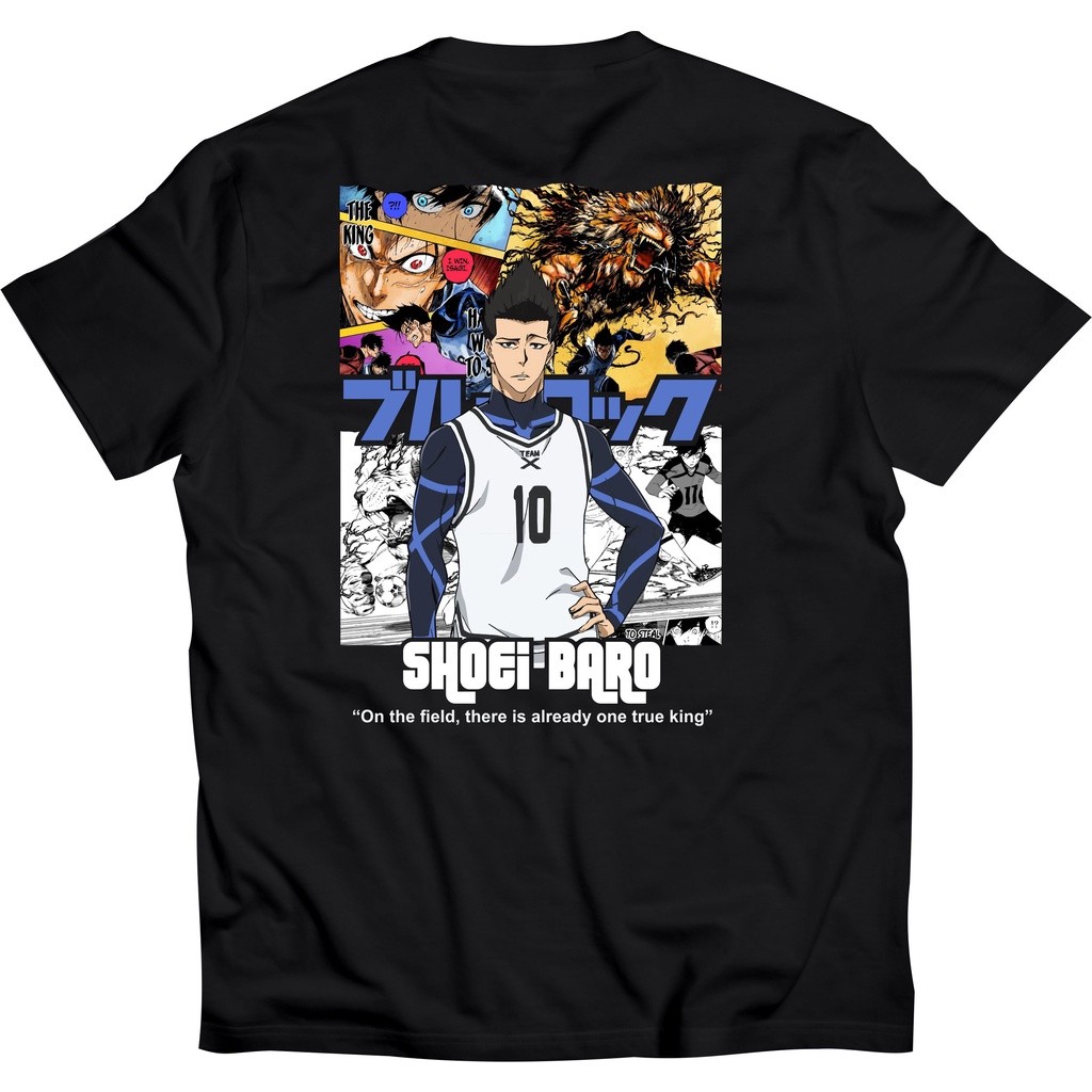 BLUELOCK SHOEI BARO BL04 Anime Clothes COOL Anime T-shirts | Shopee ...