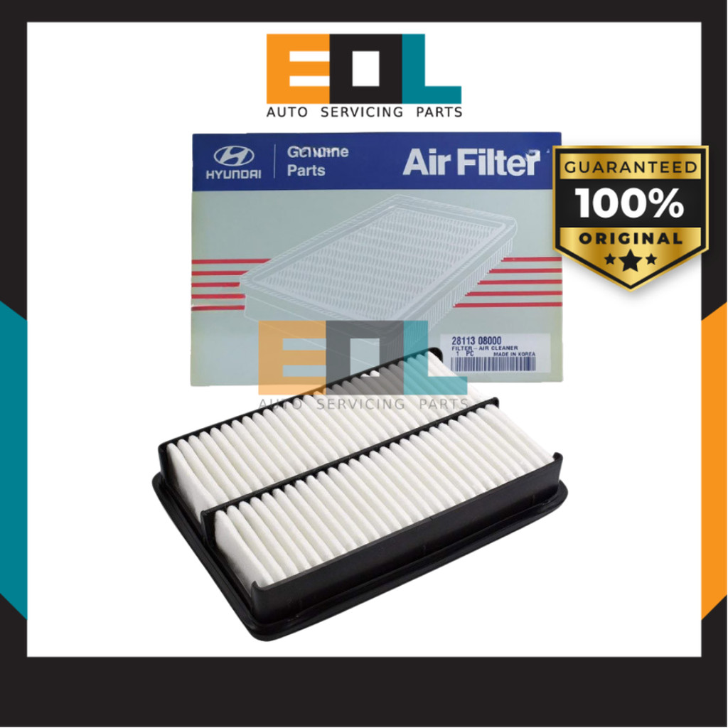 Hyundai Kia Air Filter for Kia Sportage KM - 28113-08000 | Shopee Malaysia