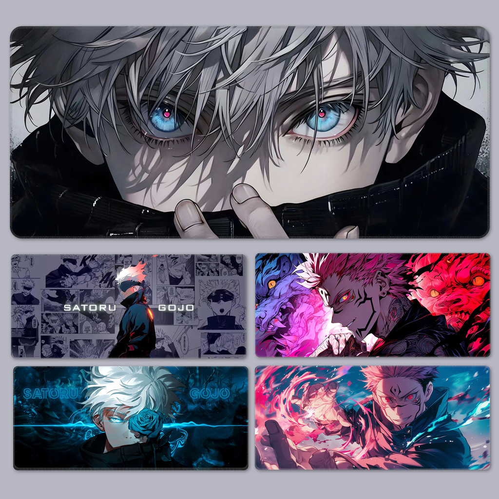 Mouse Pad Desk Pad Spell Fighting Pad Oversized Anime Computer Pad Gojo ...