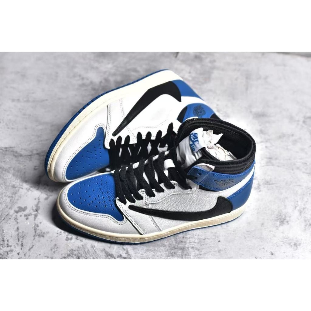 Nike x Travis Scott Air Jordan 1 High "Reverse Swoosh" | Shopee Malaysia