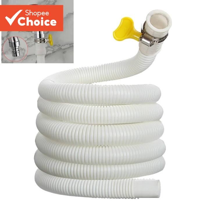 Universal Air Conditioner Drain Hose, Semi-Automatic Water Inlet Hose ...