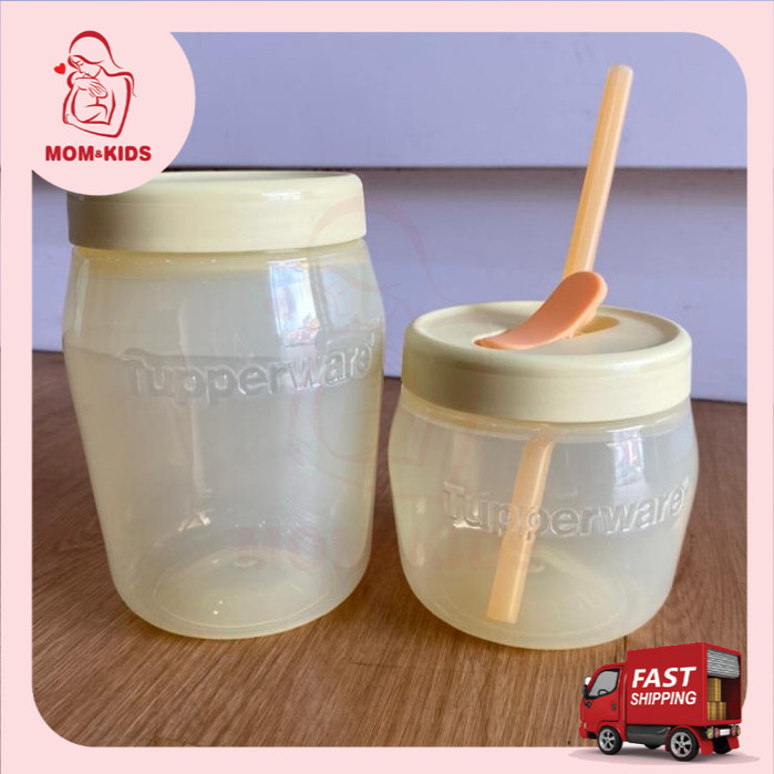 Tupperware Size 325ml 550ml Universal Jar 3pcs Saiz Bekas Kuih Raya ...