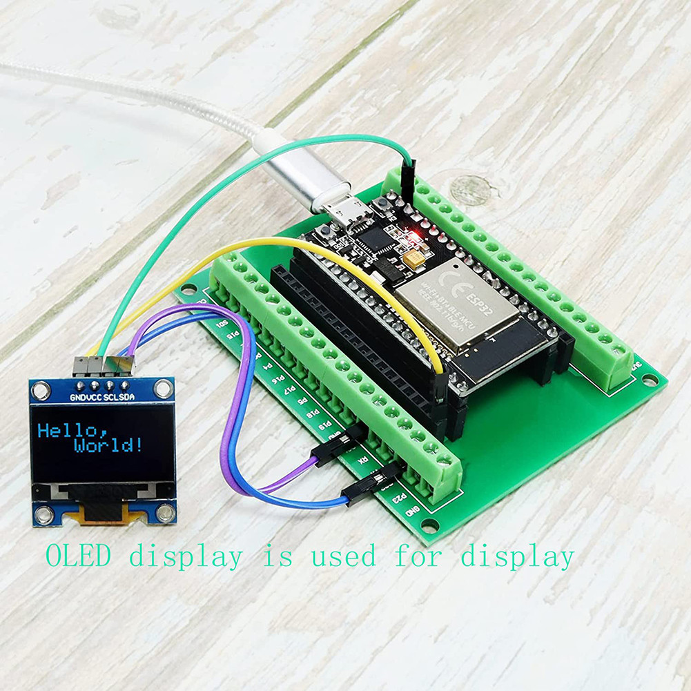 ESP32 Development Module ESP-WROOM-32 GPIO 1 Into 2 Microcontroller ...