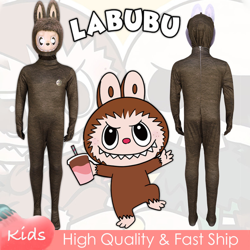 Popmart Labubu Cosplay Costume For Kids Boy Girl Adult Man Woman Unisex ...
