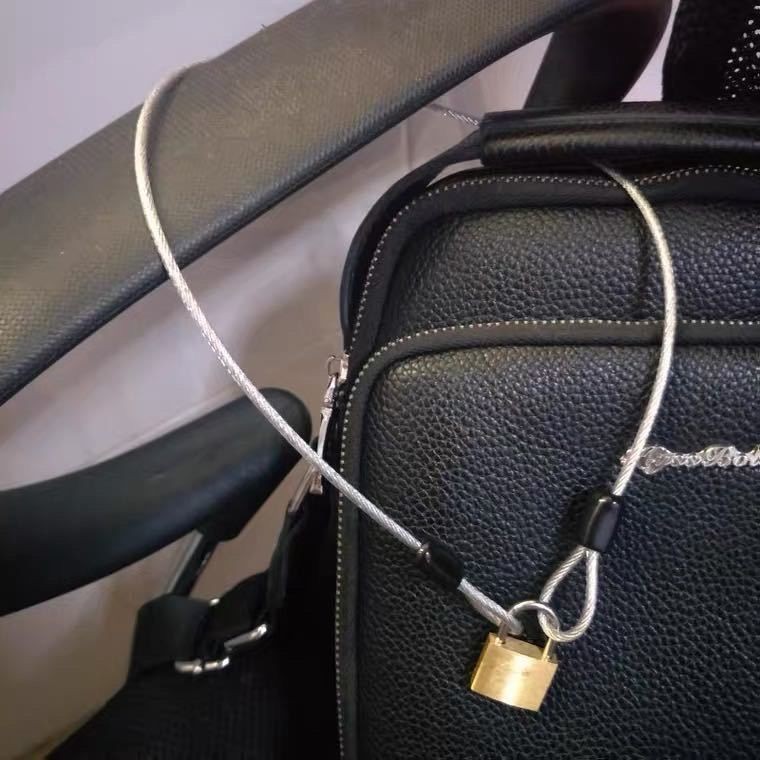 Electric Vehicle Anti-theft Steel Wire Rope Lock Extended Steel Wire ...